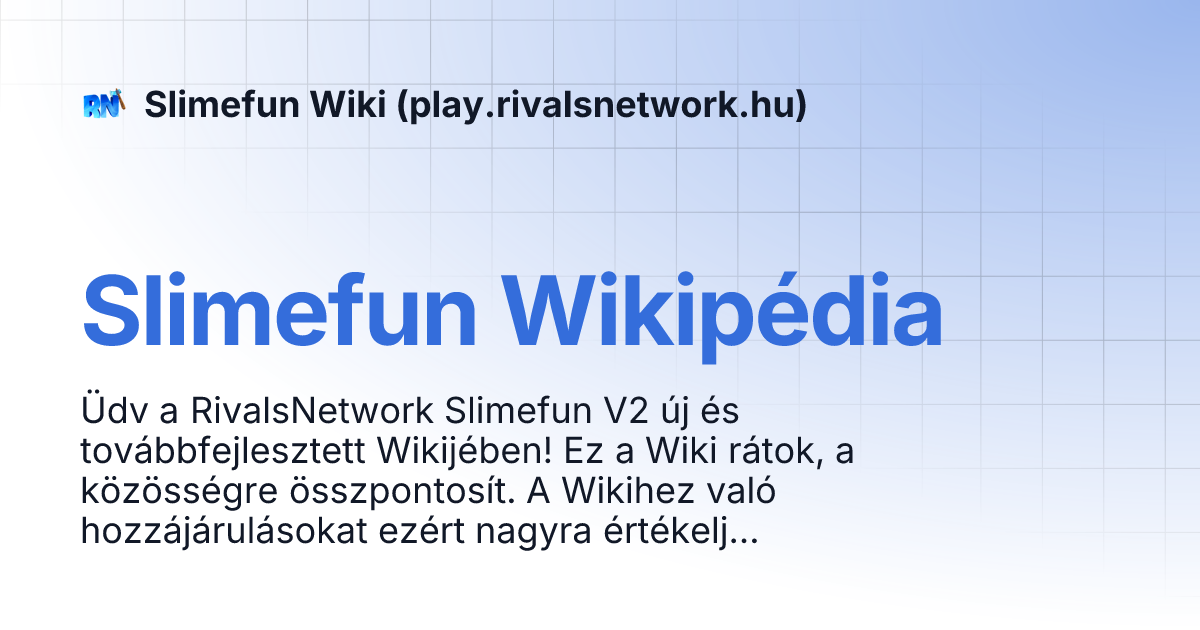 Slimefun Wikipédia | Slimefun Wiki (play.rivalsnetwork.hu)